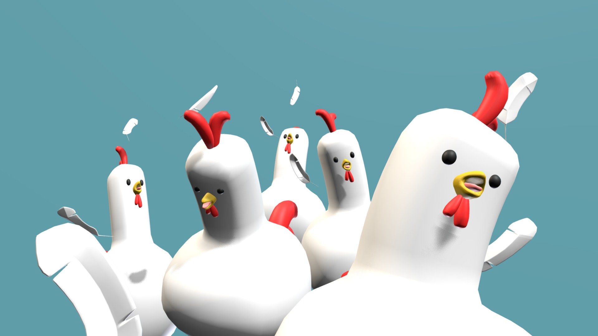 CHICKEN - 3D model by SunnySung [02b84ce] - Sketchfab