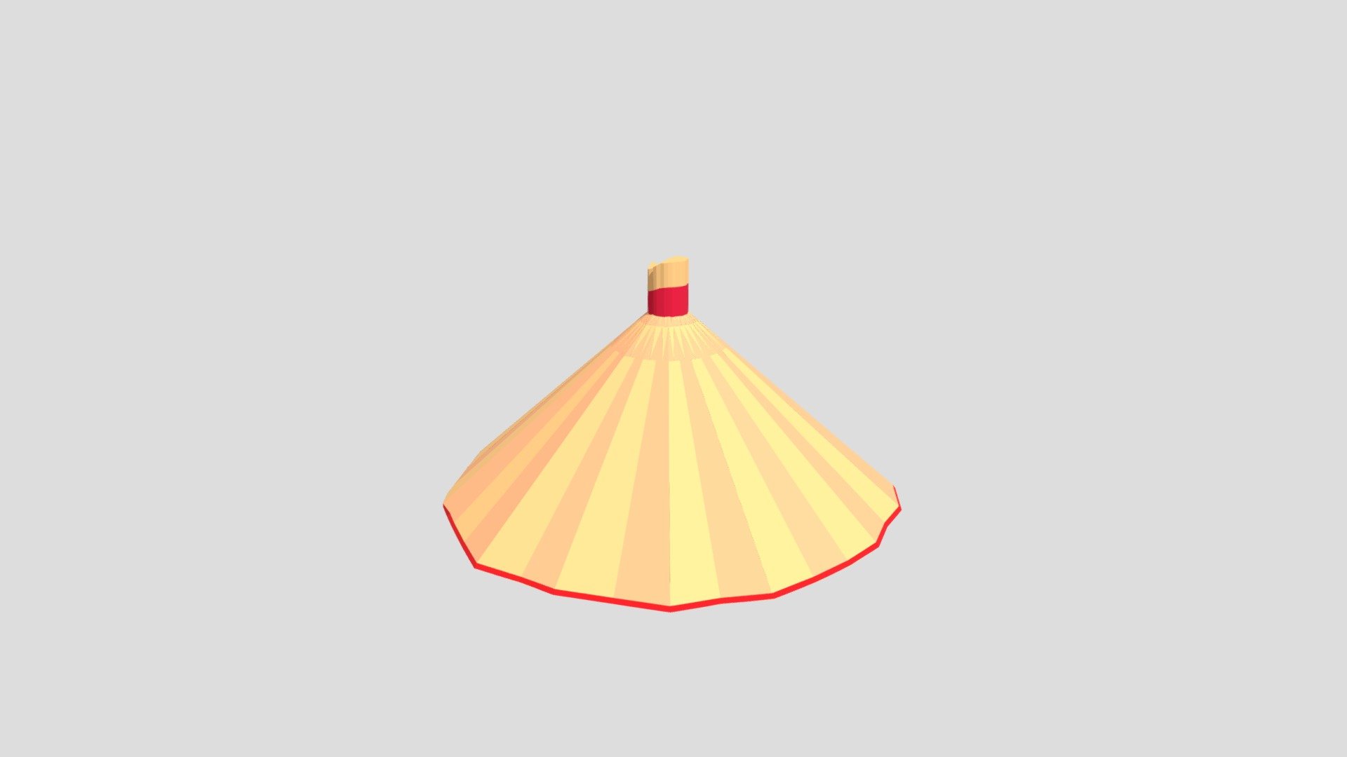 Conical Asian Hat - Download Free 3D model by Ender Elohim ...