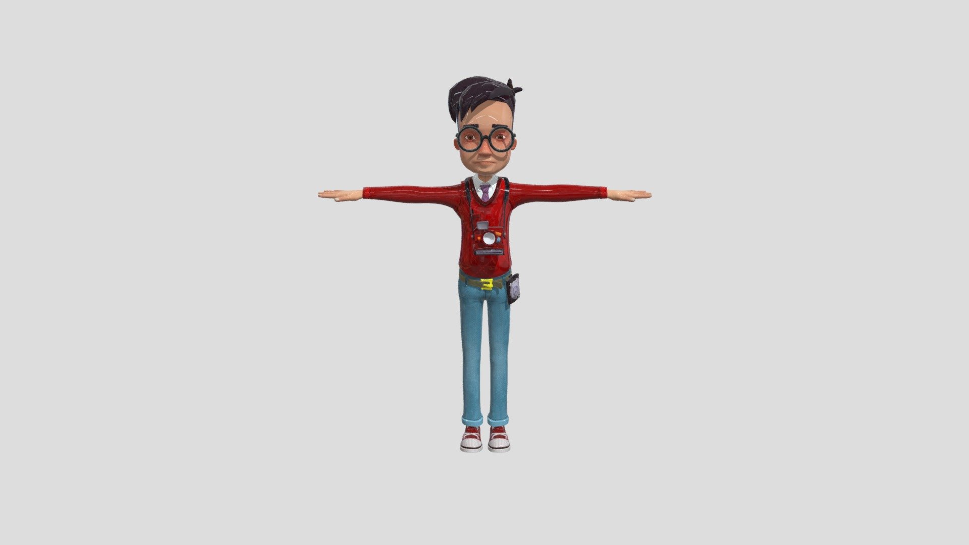Enzo Full Rig for Prisma (secret neighbor) - Download Free 3D model by ...