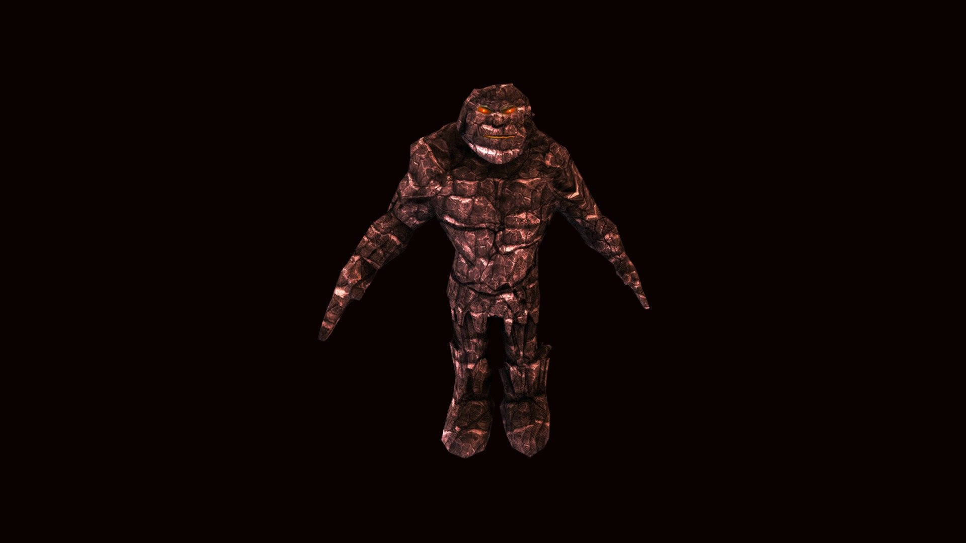 Rock Monster - 3D model by Spuke Animation (@spukeanimation) [02bbe17 ...