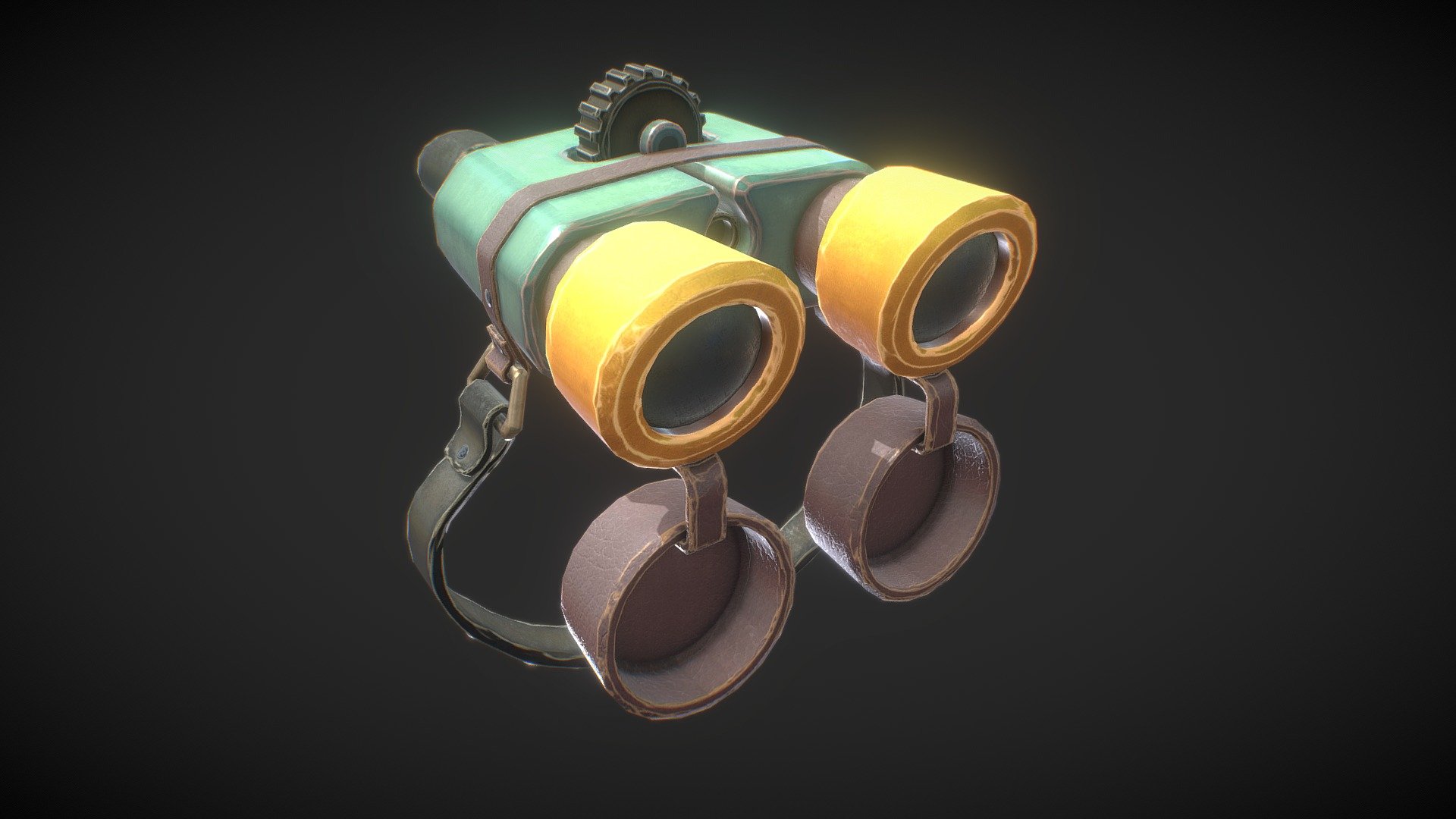 Stylized Binocular - 3D model by surezjin [02bc316] - Sketchfab