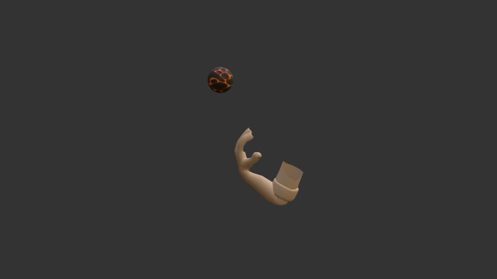 Arm Throwing Ball - 3D model by gardjack [02bf3ad] - Sketchfab