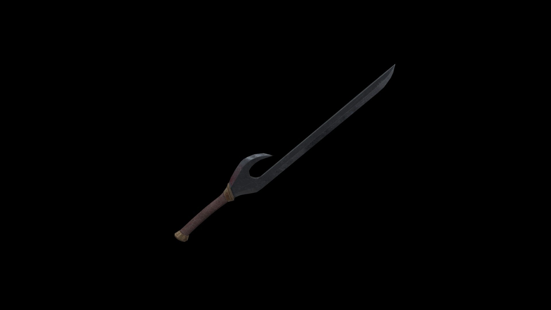 Sword with claw GameReady low-poly - 3D model by demon4luck [02bfe1f ...