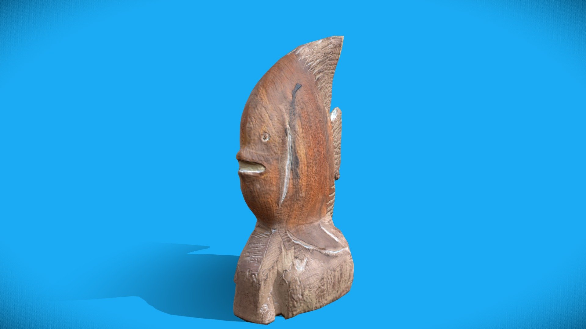 Wooden figure Fish - Download Free 3D model by Andrep94 [02c07cf ...