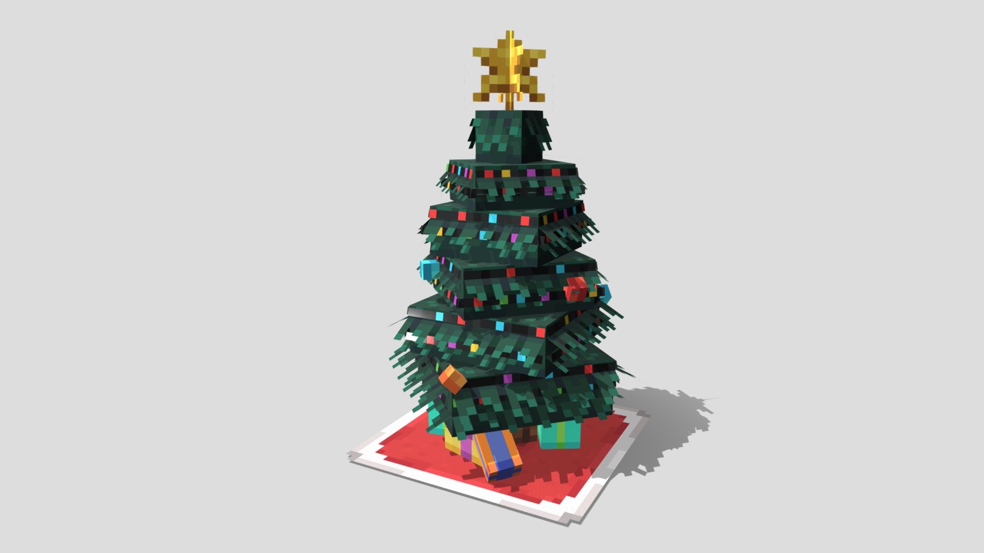 Christmas Tree - 3D model by tatvm [02c0c1f] - Sketchfab