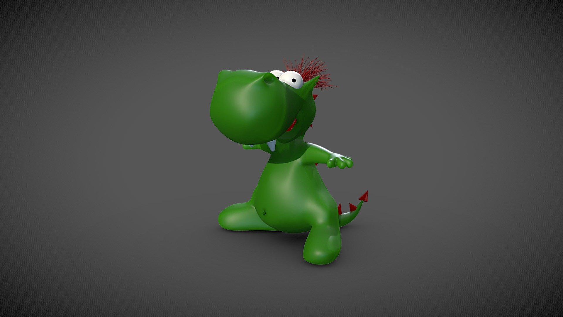 Drache Illustration -> 3D Test - 3D model by jk76 [02c104b] - Sketchfab