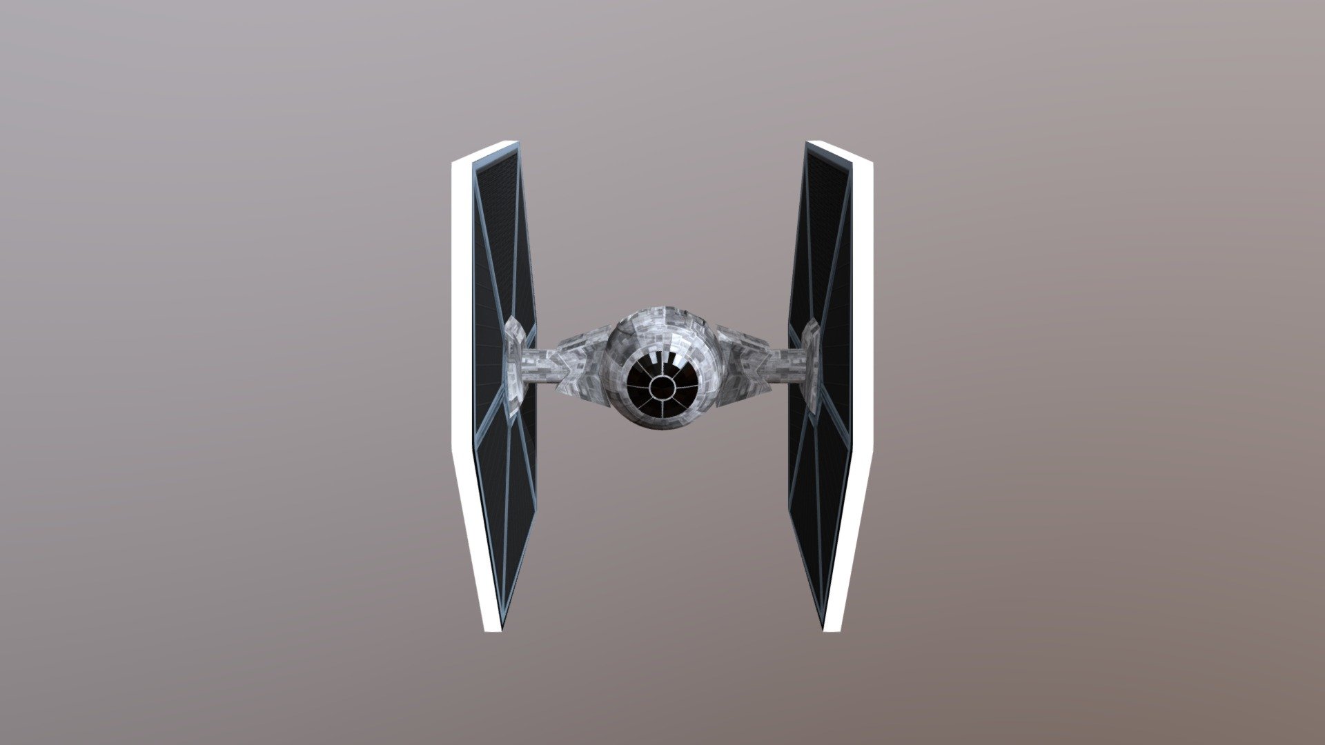TIE FIGHTER - 3D model by shin (@shinpusureiya) [02c19a9] - Sketchfab