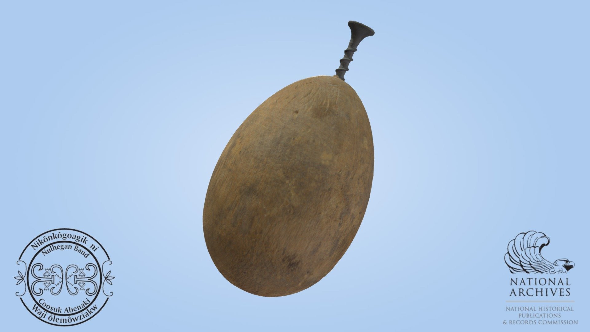 Basket Mold - Small, pear shape - 3D model by Abenaki Helping Abenaki ...