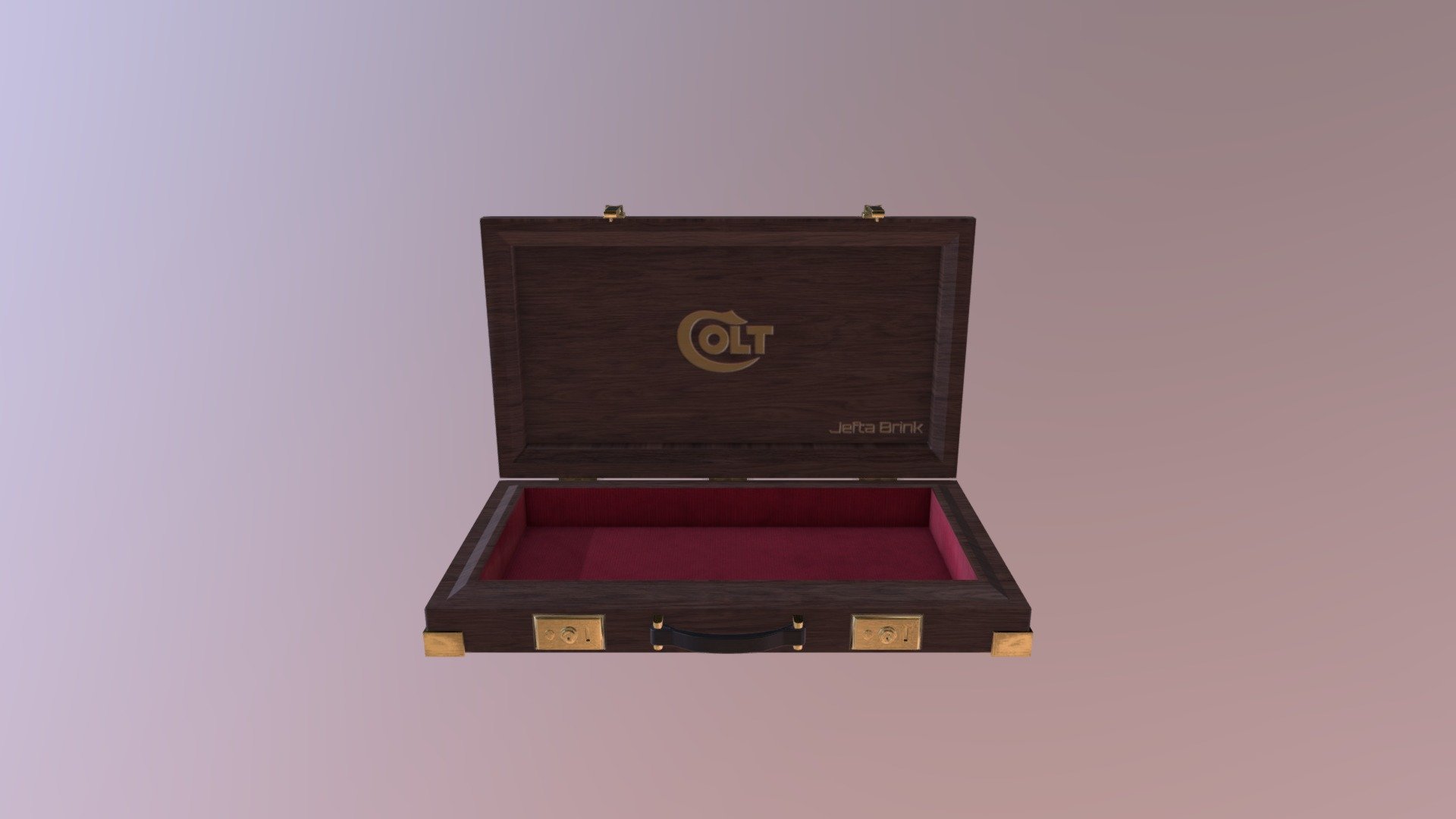 Colt Gun Case Test - 3D model by JeftaBrink [02c32de] - Sketchfab