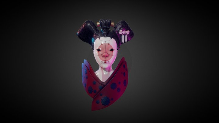 Geisha 3D models - Sketchfab