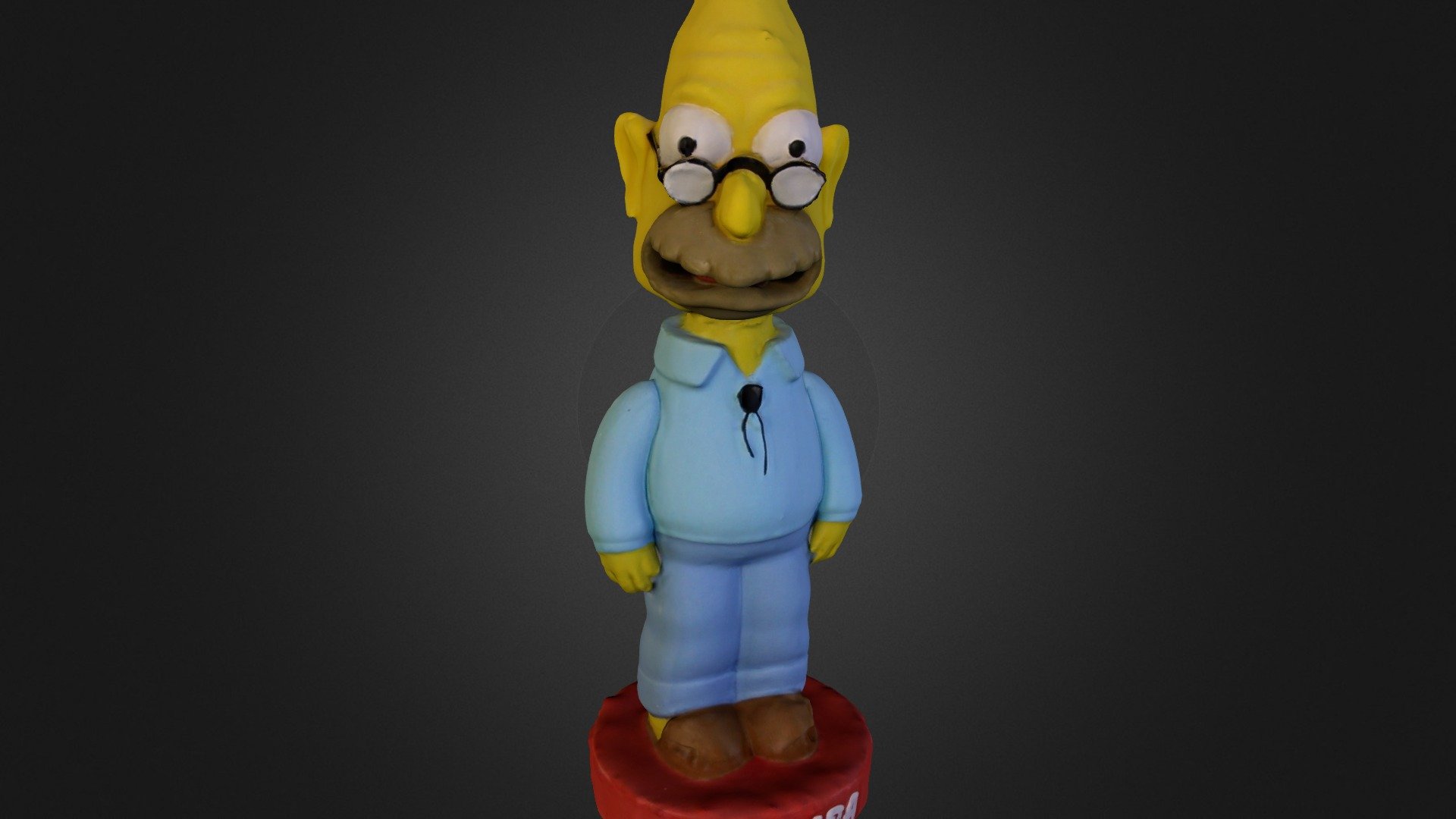 Grampa Simpson - 3D model by PackshotCreator [02c610c] - Sketchfab