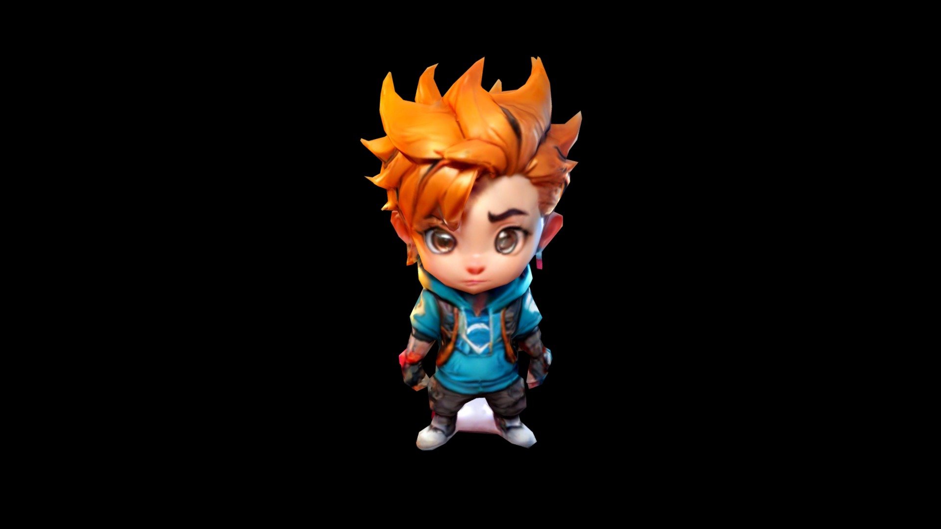Anime Style Cartoon Character A 3d Model Of A Download Free 3d Model By Klrxyz 02c701e