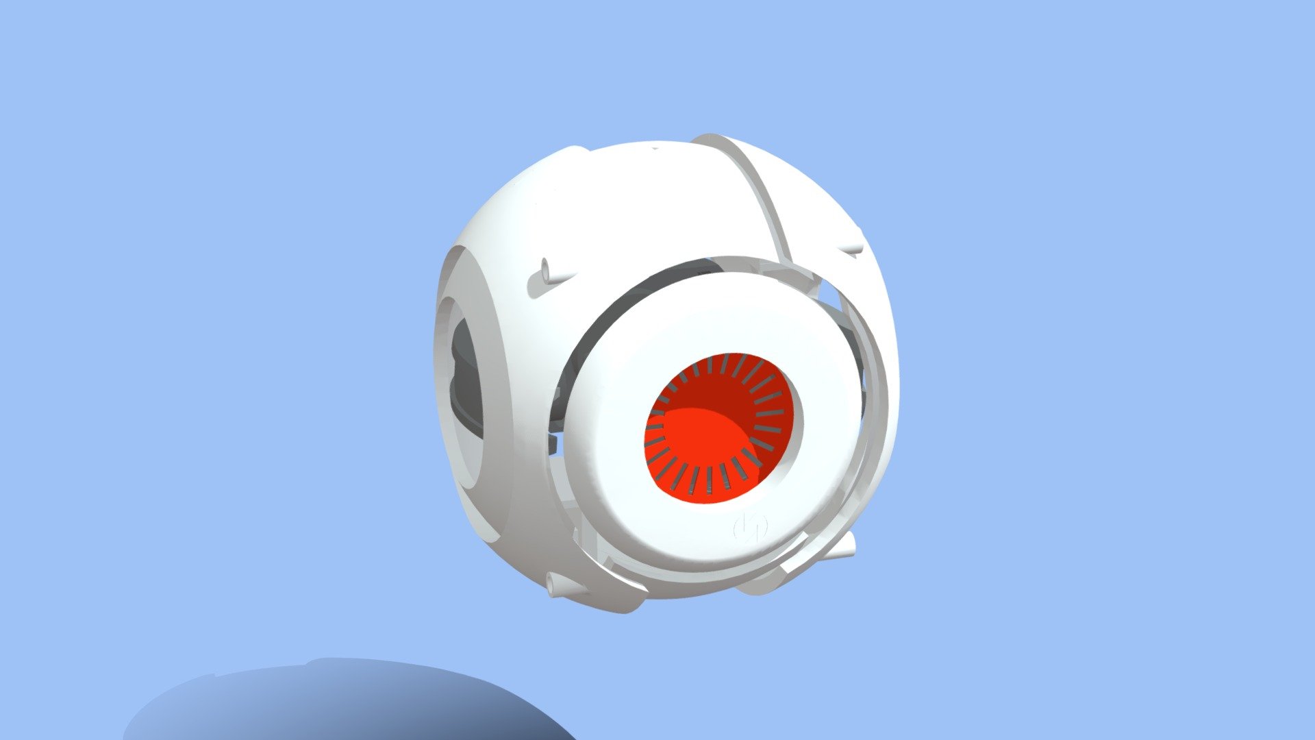 Portal Personality Core - 3D model by MAINgameXD (@gregorylol135 ...