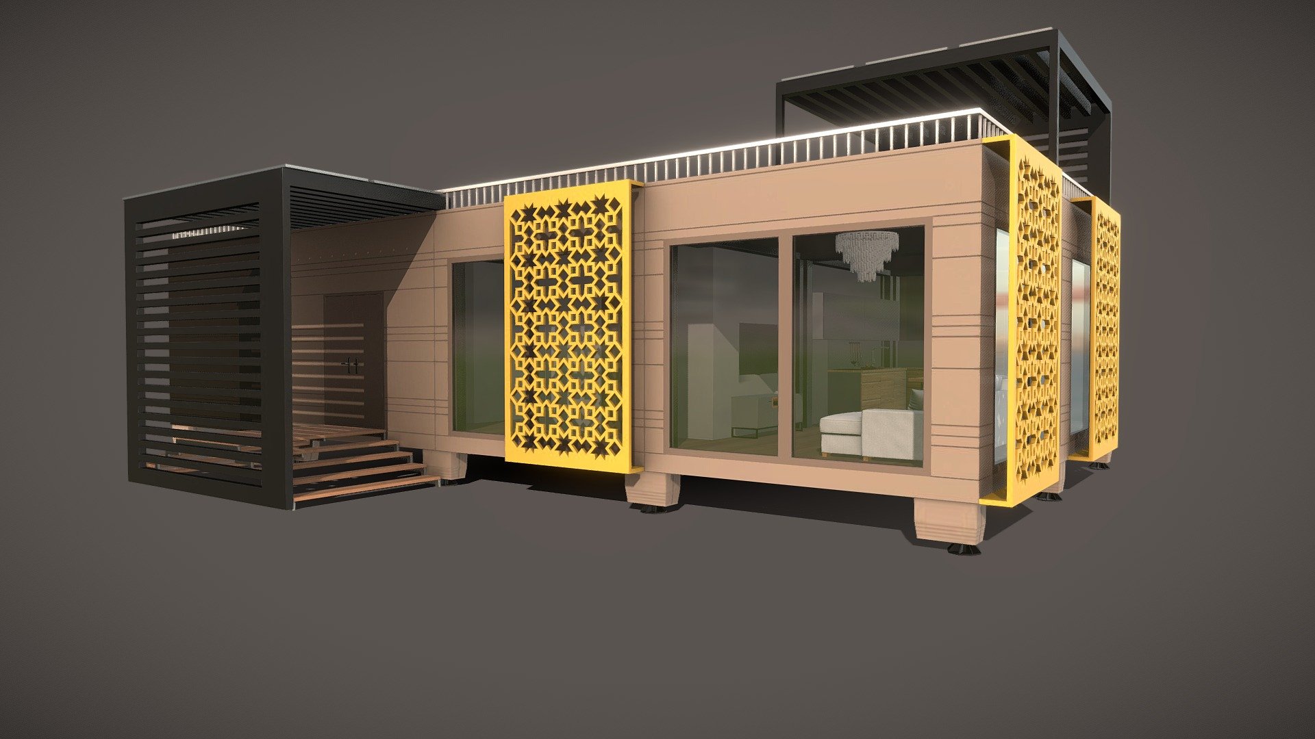 Smart house by Hologram Global - 3D model by AlLEXSam [02c7b65] - Sketchfab