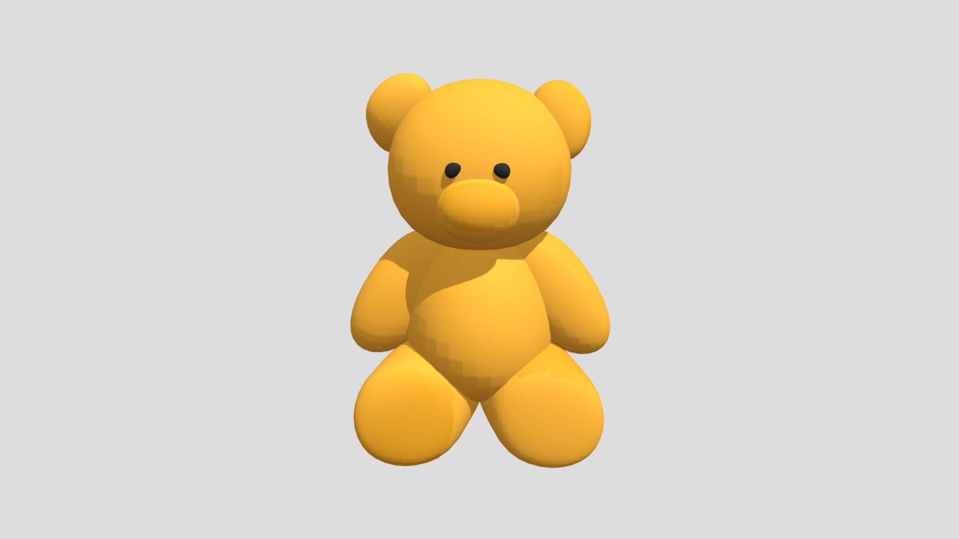 Teddy-bear - Download Free 3D model by Mylom [02c86f5] - Sketchfab