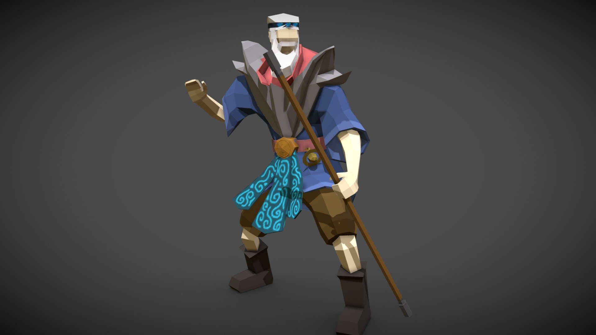 Low Level Wizard - 3D model by 3Dchant [02c8f34] - Sketchfab