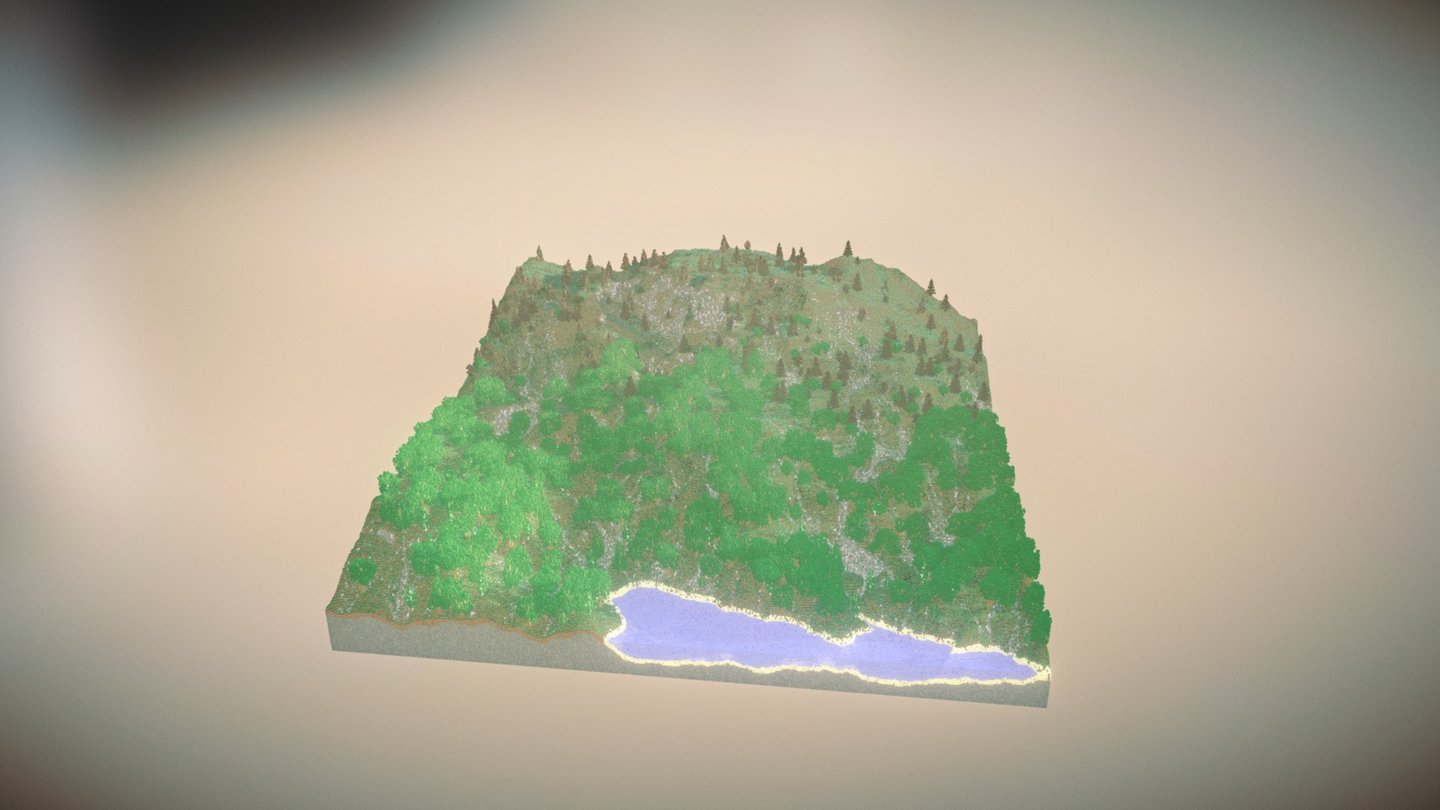 Forest_hill - 3D model by Lothiredon [02ca2c2] - Sketchfab