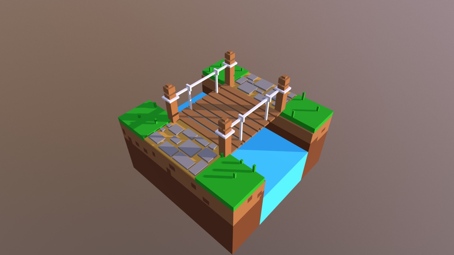 Puente - 3D model by Dimi (@Deiemei) [02ca56d] - Sketchfab