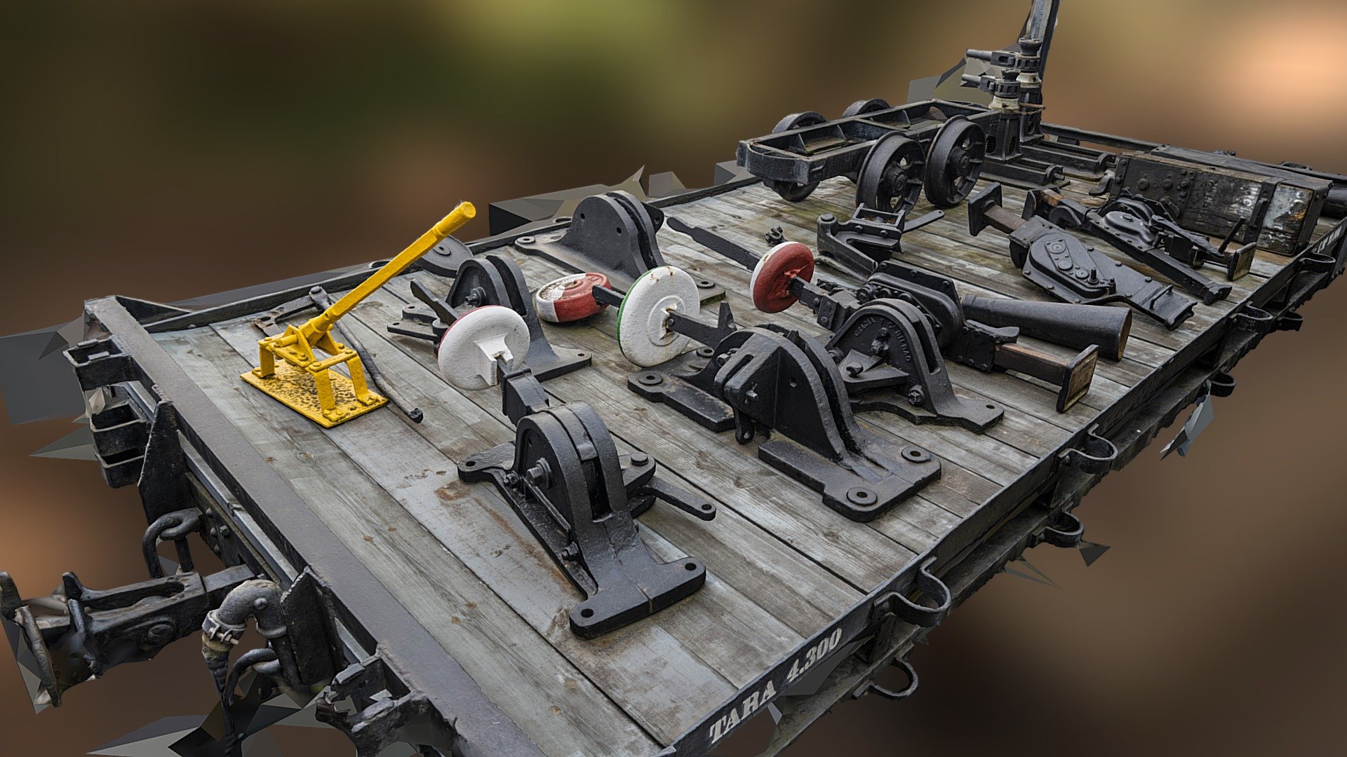 Railroad items photogrammetry scan - Buy Royalty Free 3D model by ...