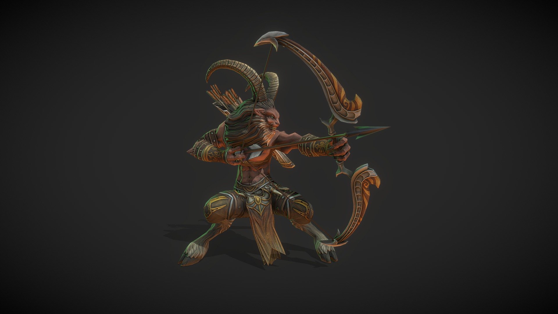 Goat- Man 3 - 3D model by Klaudia Naumann (@klaudia_naumann) [02cbabf ...