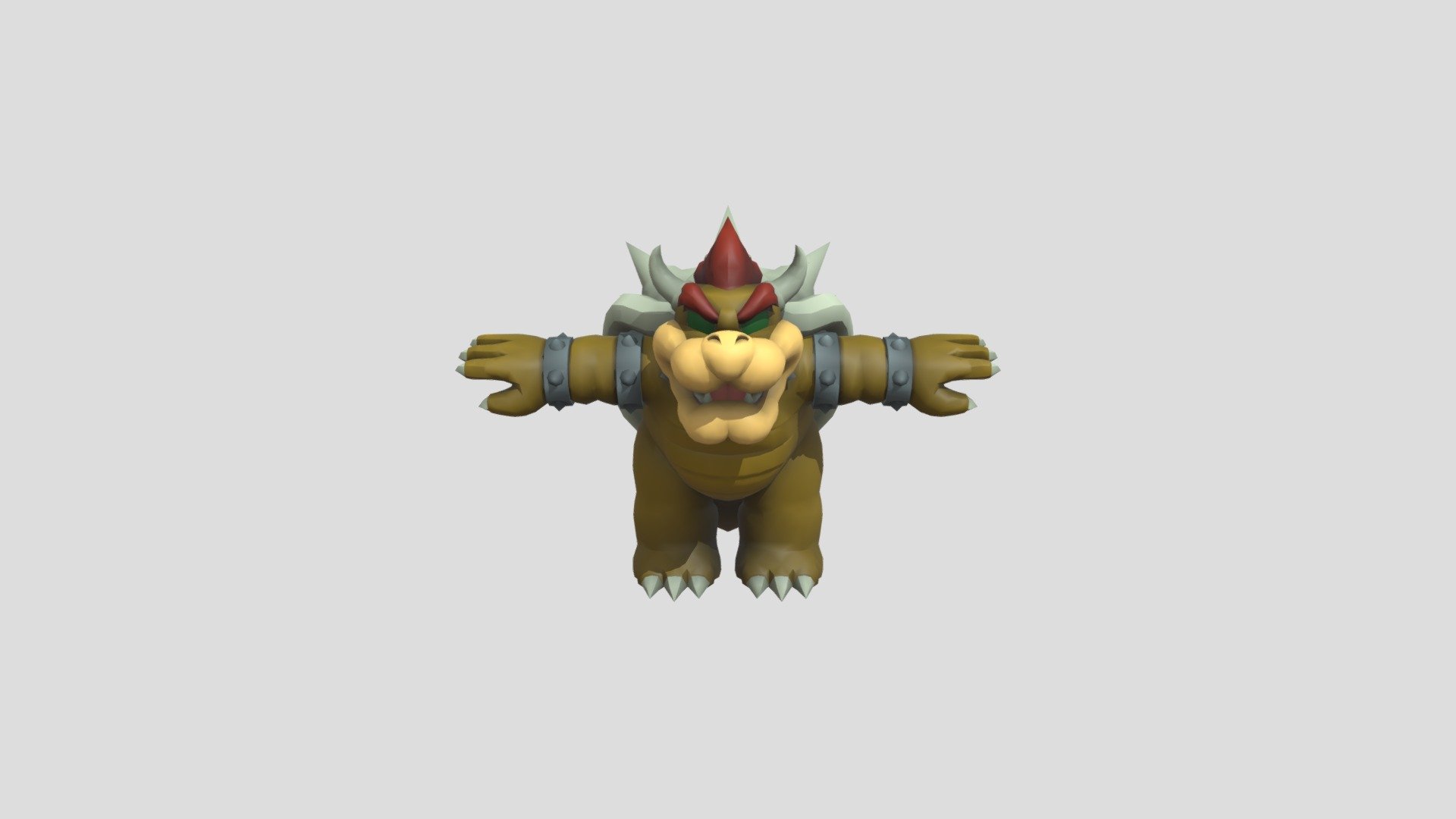 Bowser - 3D model by Hadgold (@joaokaiojoaodsp) [02cbaf8] - Sketchfab