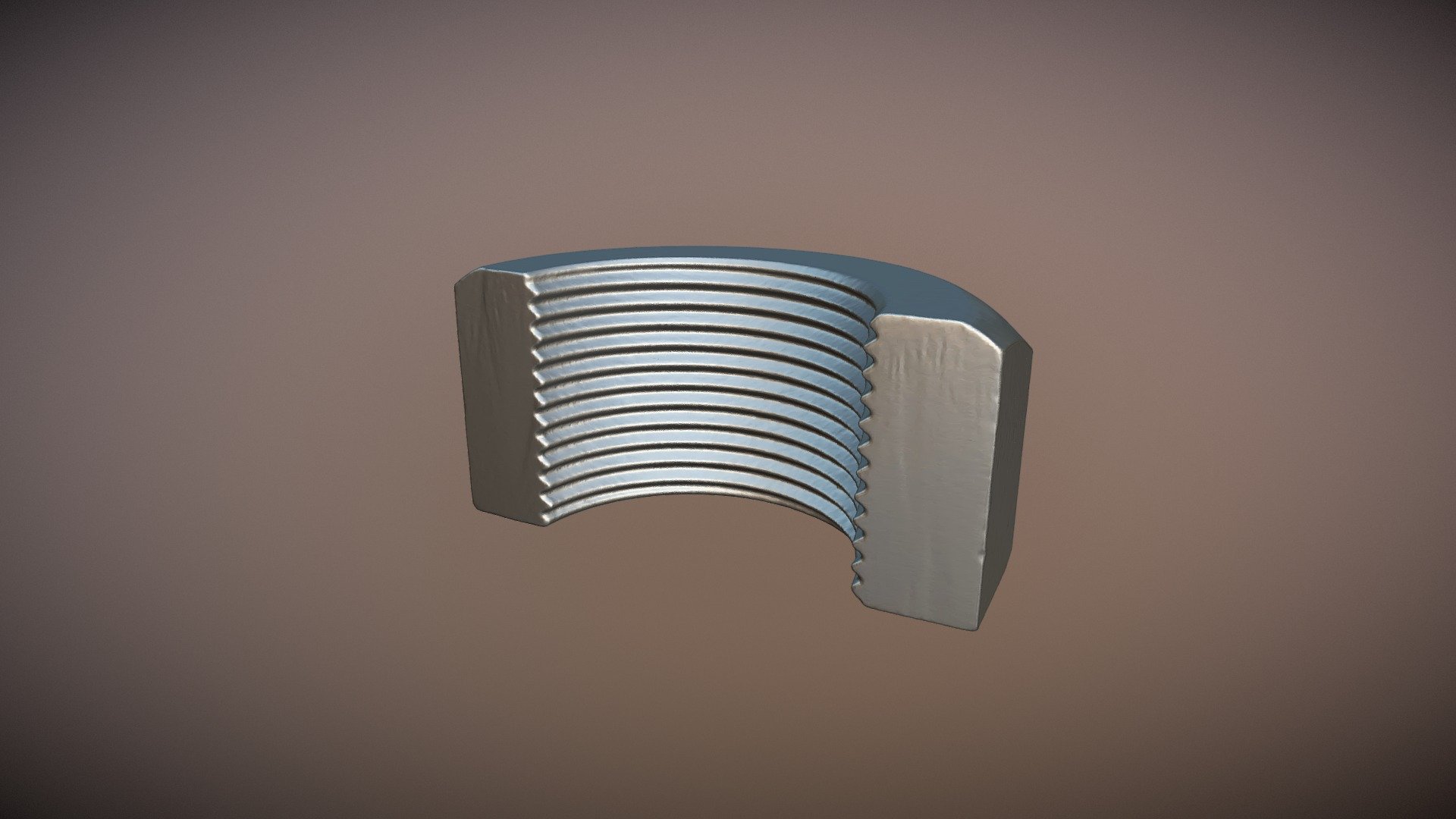 Nut - Download Free 3D model by Center Additive Manufacturing ...