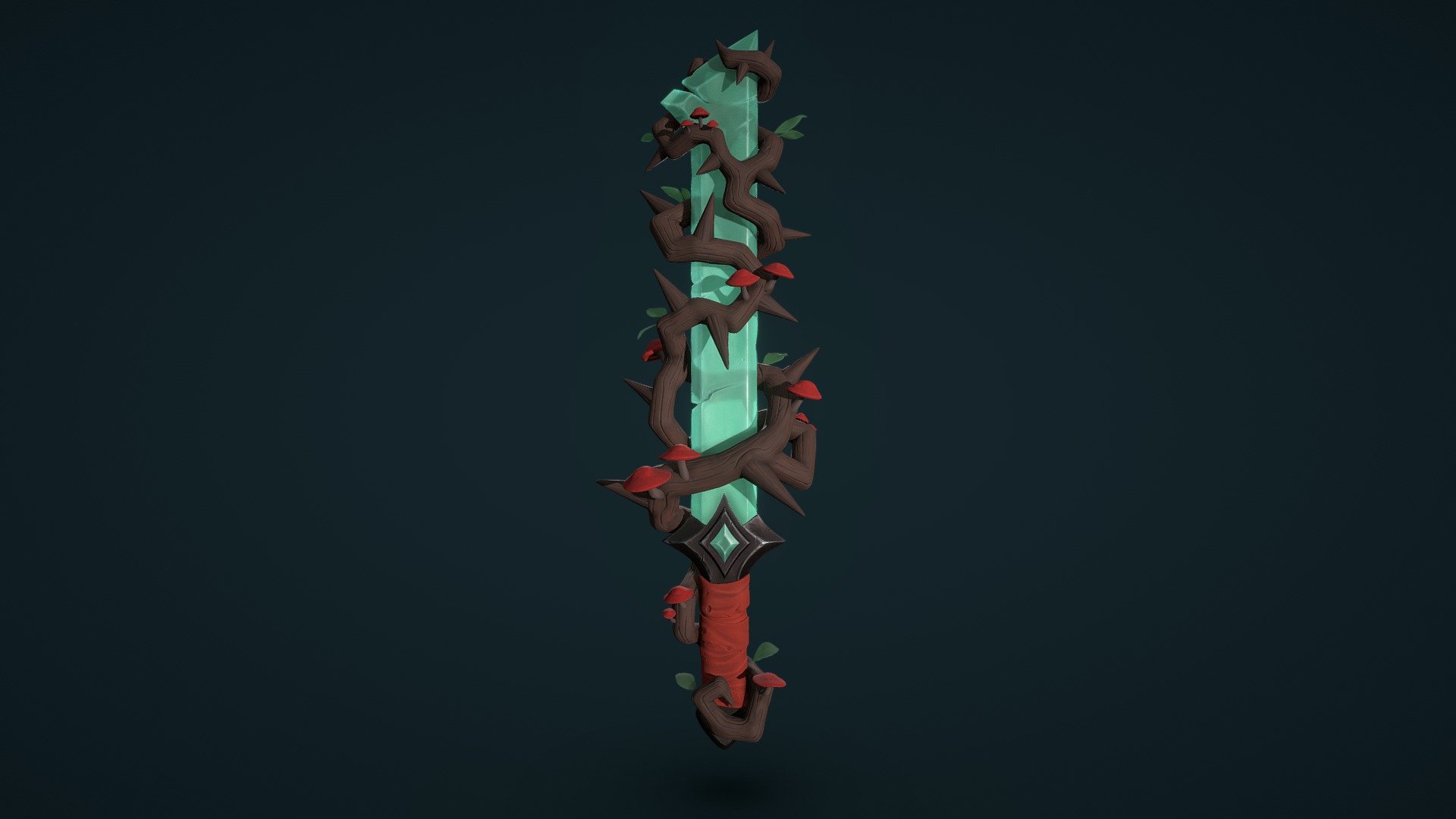 Forest's Blade - 3D model by Annelien Heyninck (@HeyninckAnnelien ...