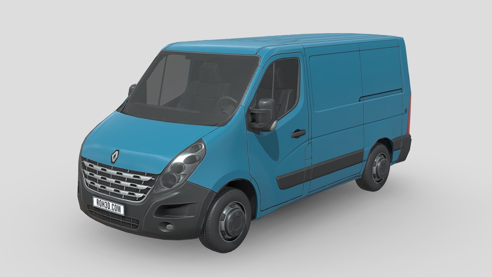 Renault Master 2012 L1H1 Panel Van - 3D model by ROH3D [02cc875 ...