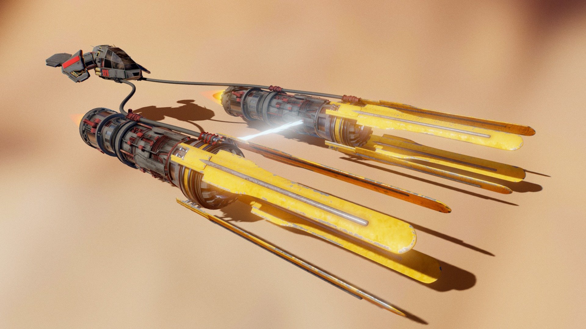 Fan Made Pod Racer - 3D model by Zero One Designs (@zodesigns) [02ce037 ...