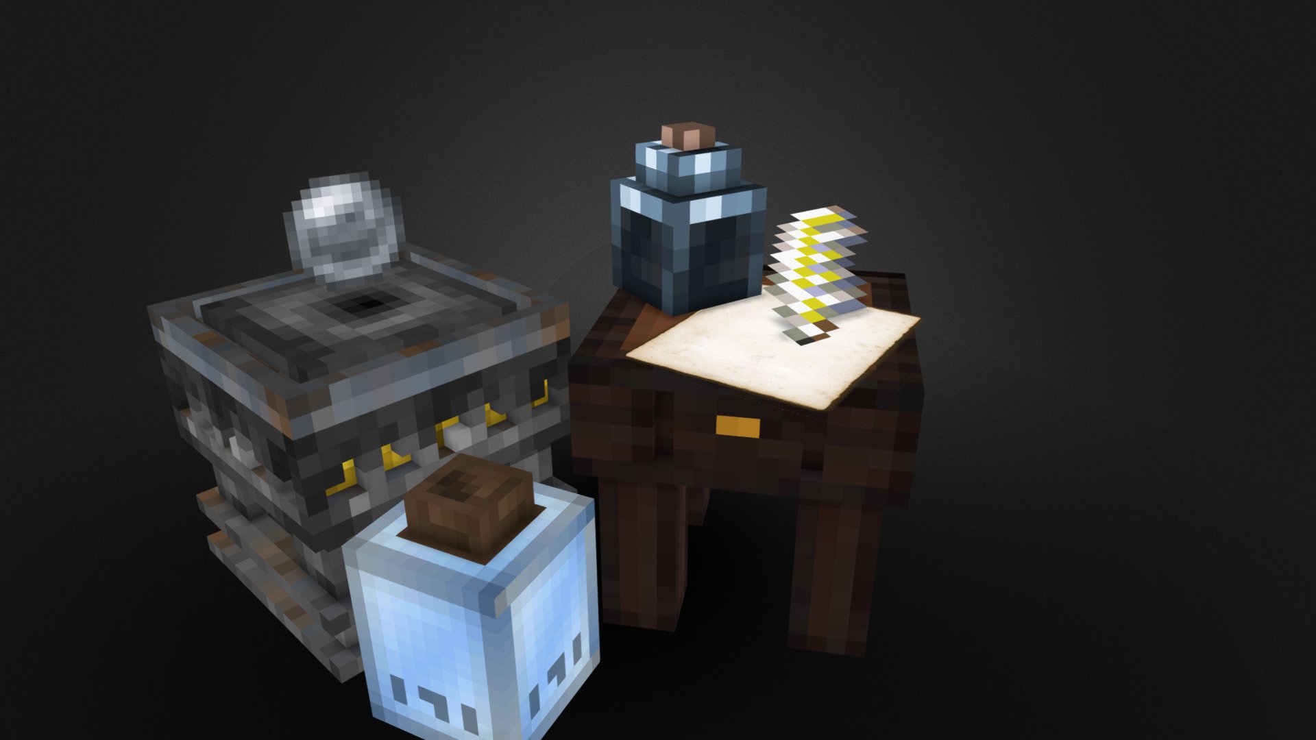 Thaumcraft Scene - Download Free 3D model by RadTheZealot [02ce506 ...
