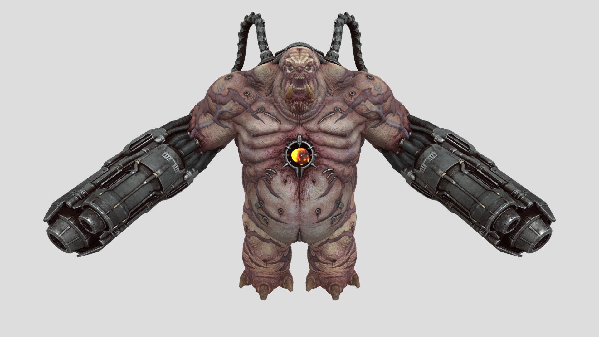 Mancubus - Download Free 3D model by irons3th [02d0349] - Sketchfab