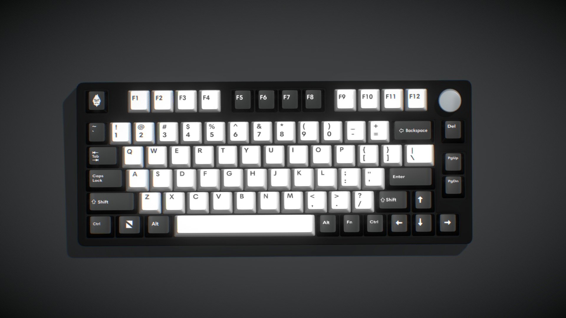 VortexSeries Mechanical Keyboard GT-8 / NJ80 - Download Free 3D model ...