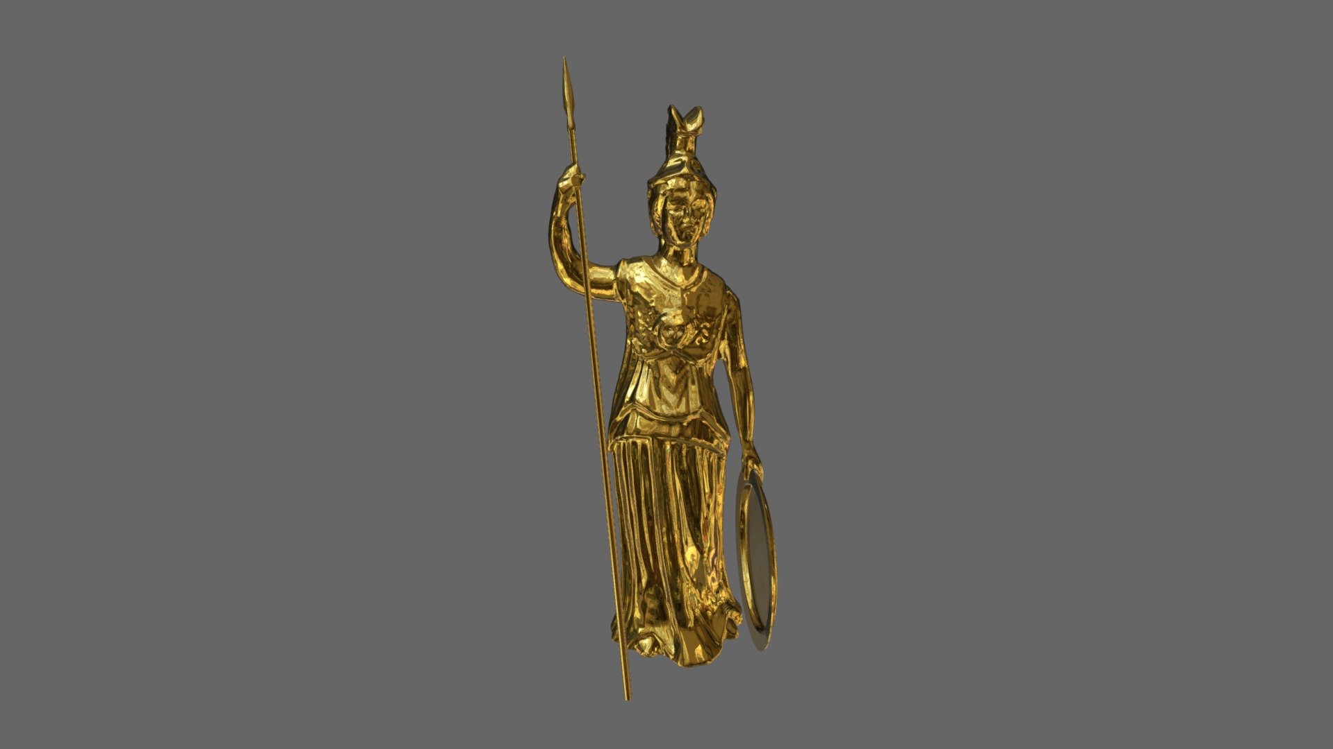 Minerva Ricostruita - 3D model by viaggiandoconipo [02d18bd] - Sketchfab