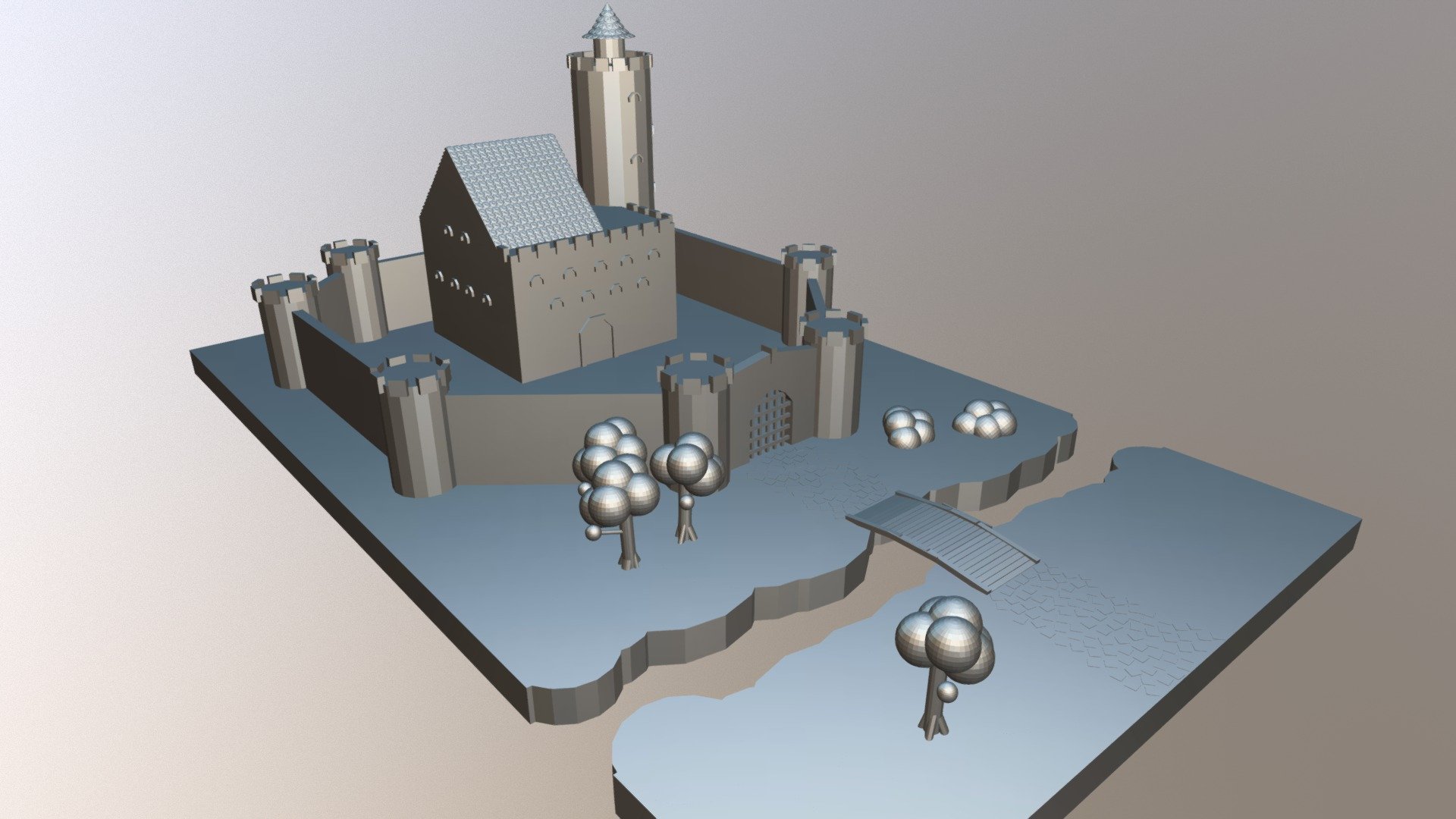 Model With Primitives - 3D model by Silent_Hans [02d4319] - Sketchfab