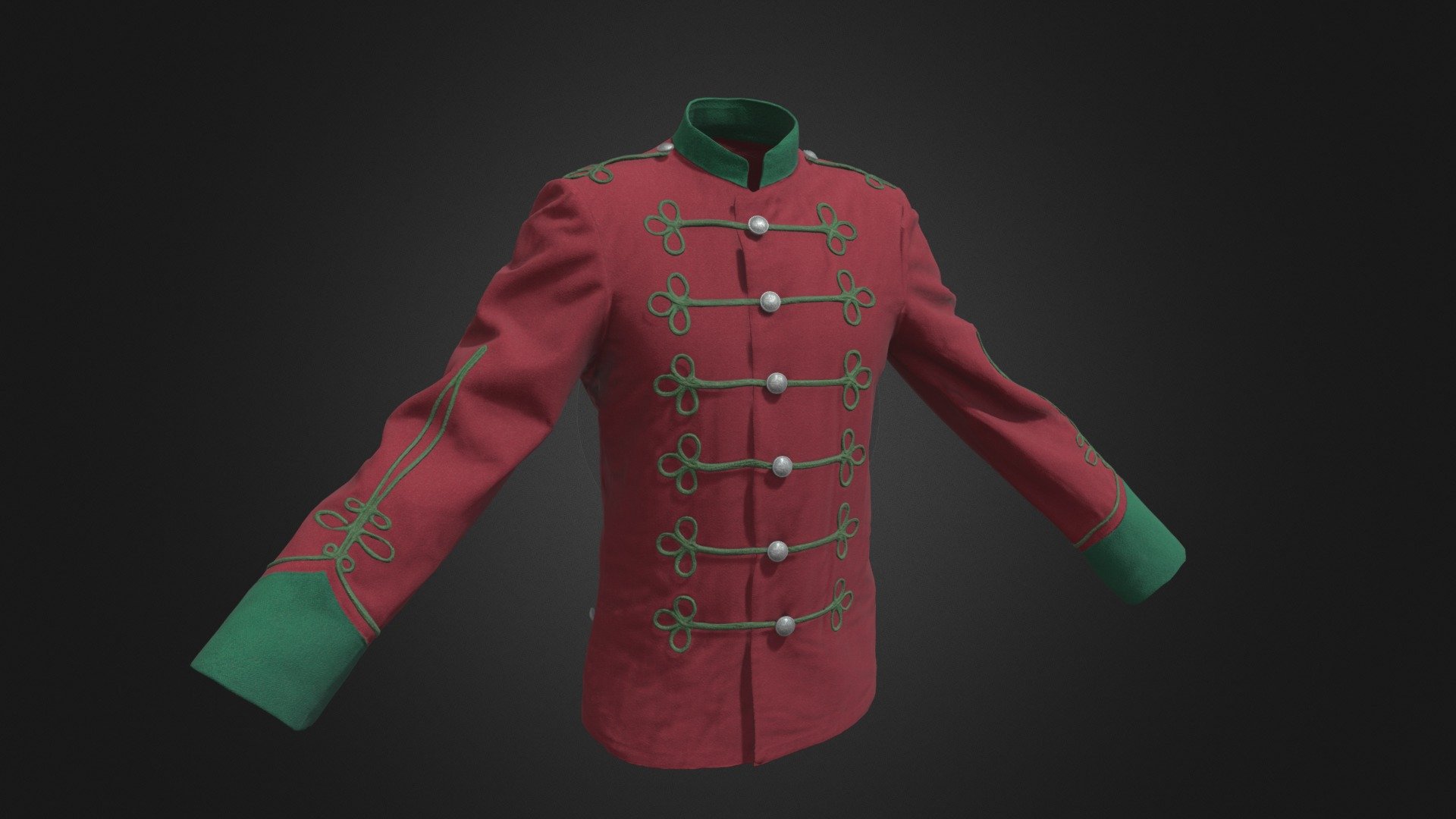 April Uprising Uniform Vest - 3D model by Tornado_Studios [02d48f5 ...