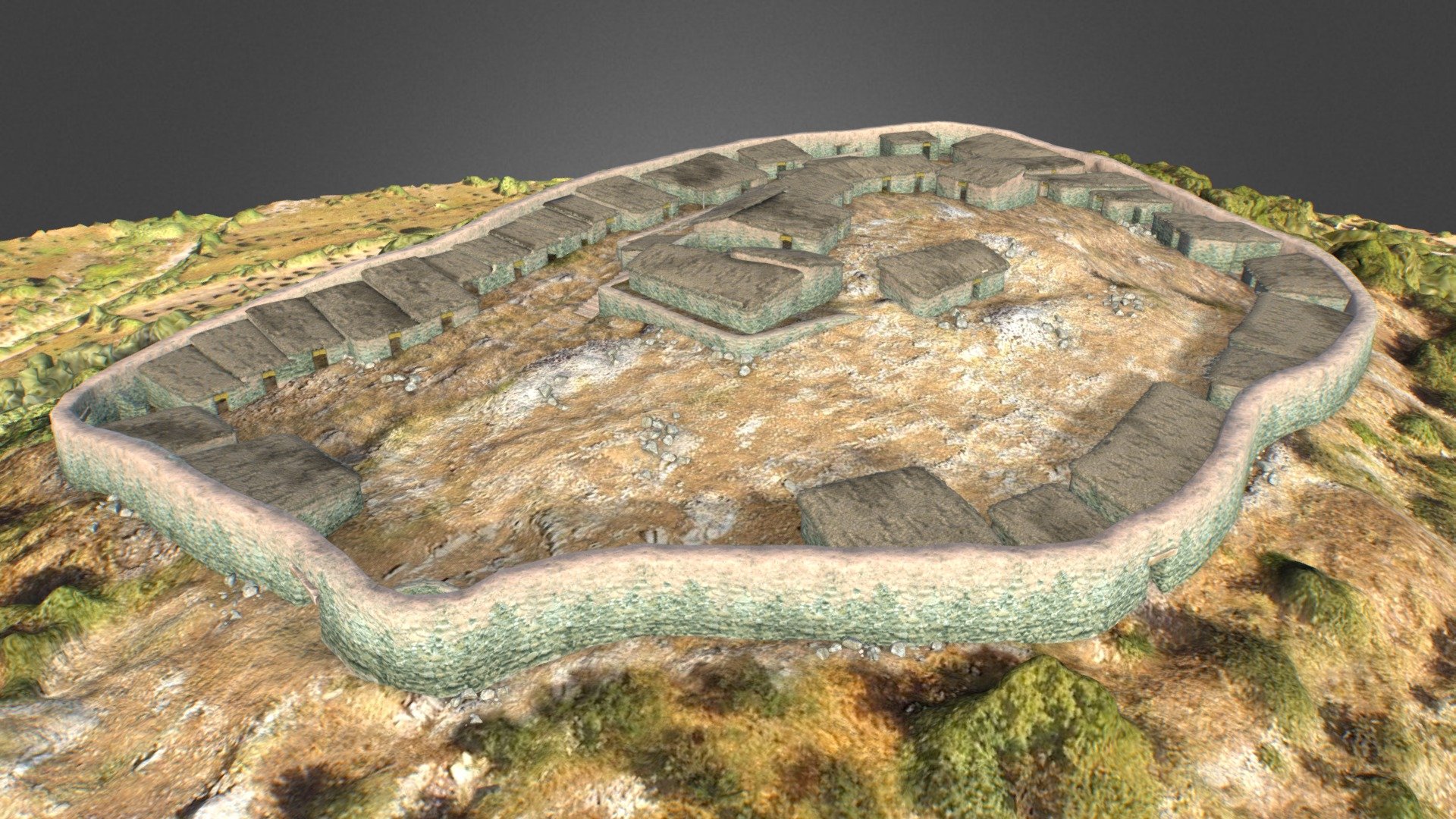 Malthi in Messenia, Greece, 1600 BCE - Download Free 3D model by Centre ...