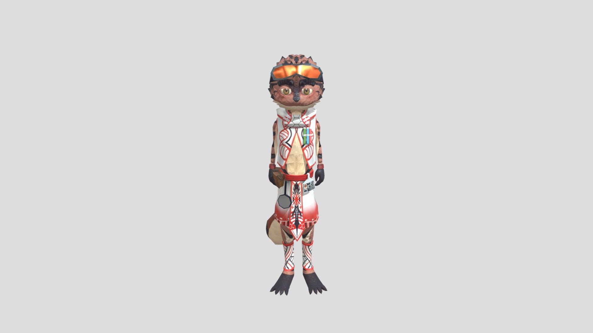 Lizard-idle - 3D model by ArabbitAday [02d568f] - Sketchfab