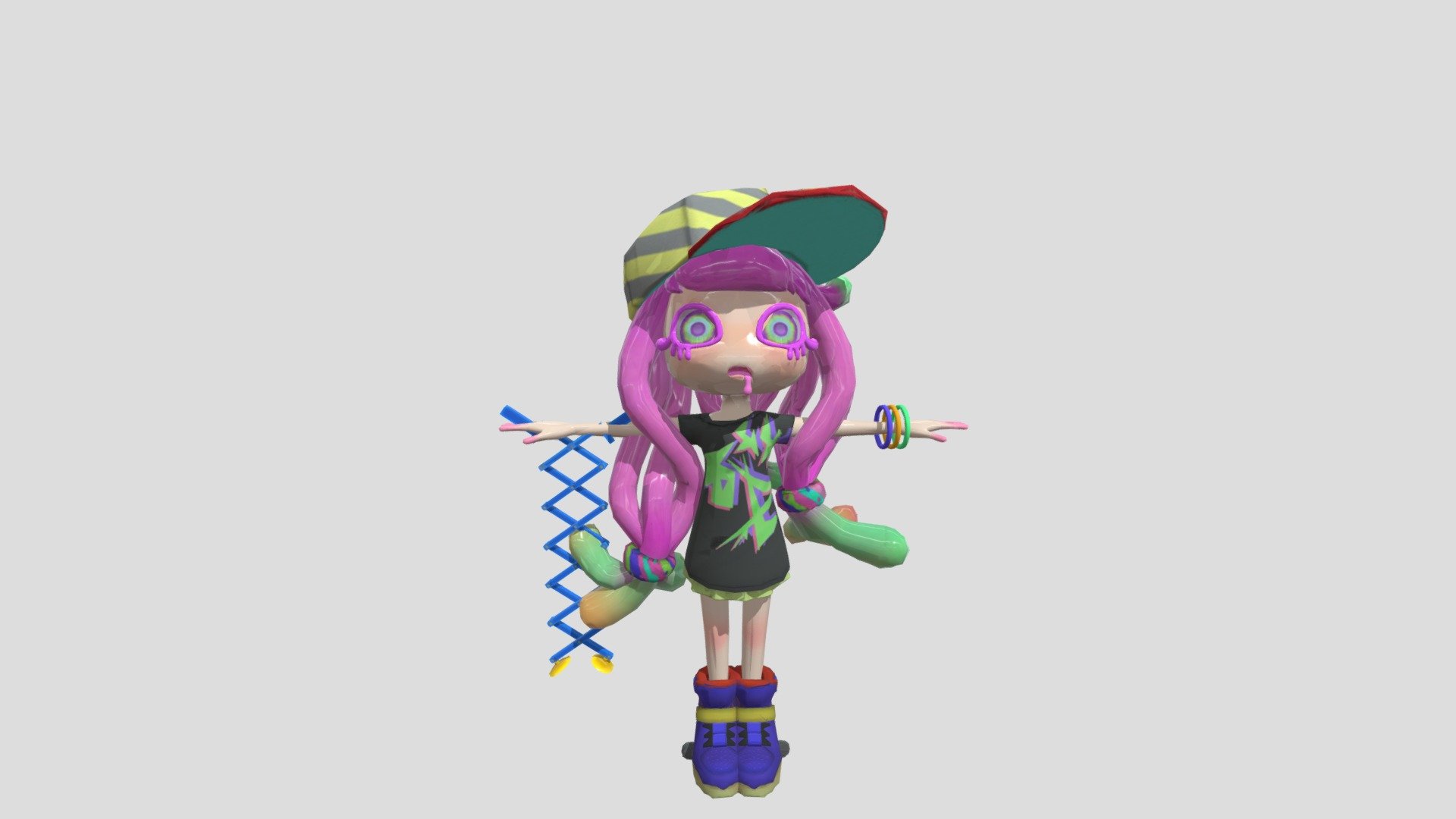 Nintendo Switch - Splatoon 3 - Harmony - 3D model by Cheese..8 [02d8665 ...