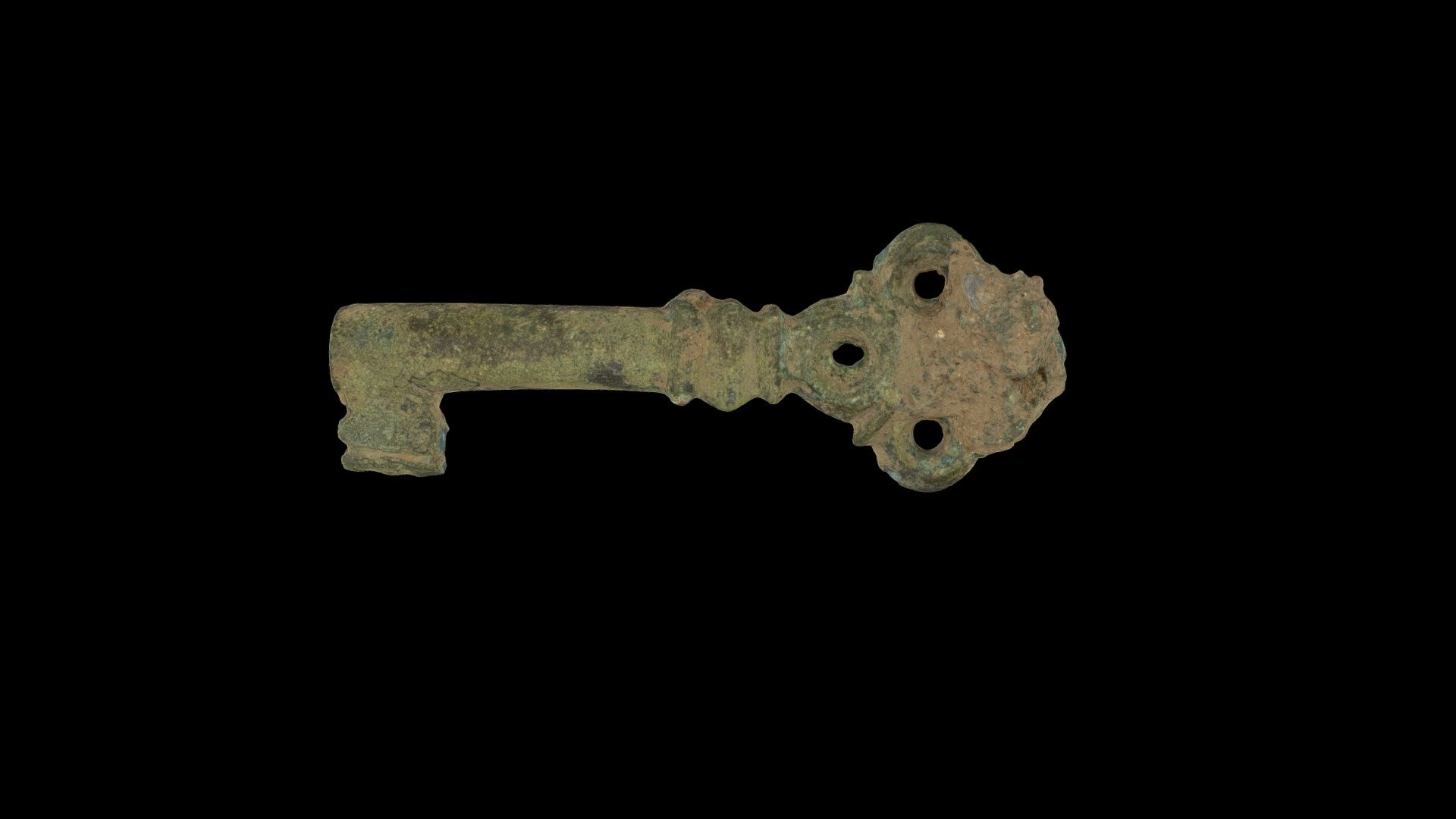 Rotary key - 3D model by Cotswold Archaeology (@cotswoldarchaeology ...