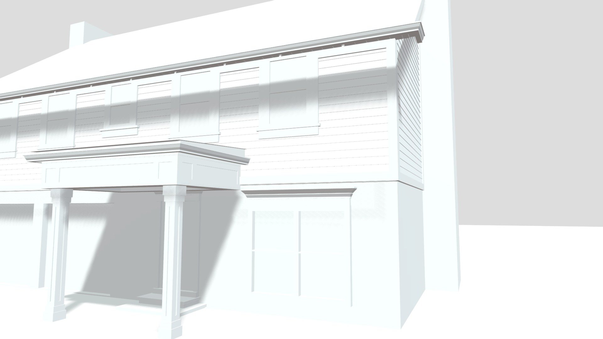 Exterior House Build - 3D model by nolivosr [02db8ba] - Sketchfab