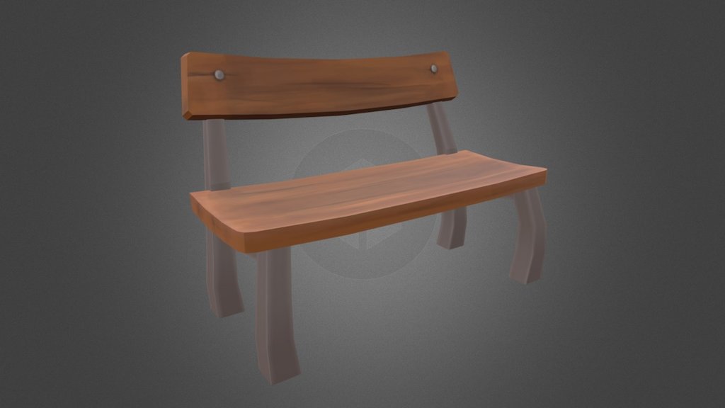 Bench - 3D model by DorisDai [02dc235] - Sketchfab