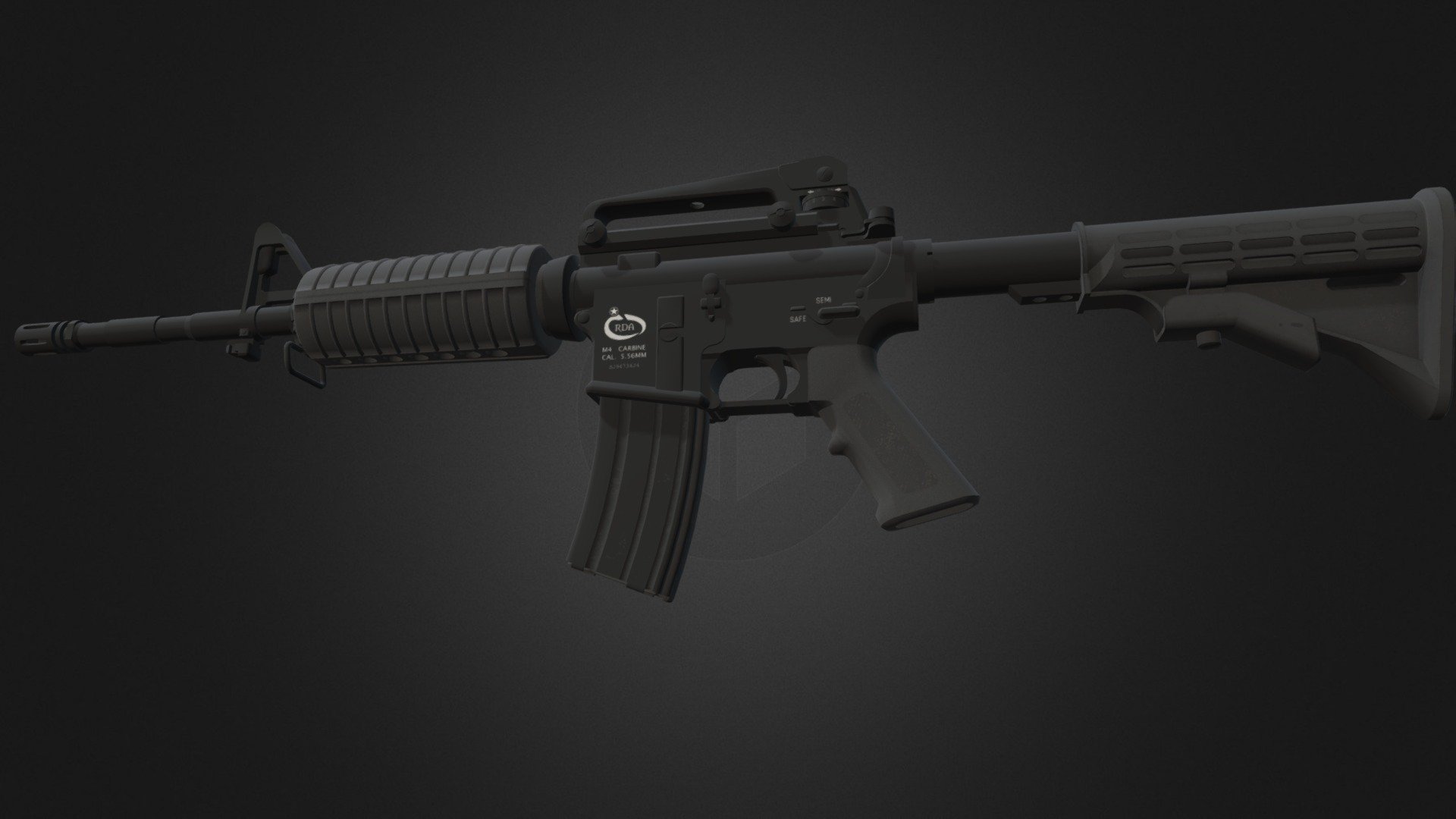 M4A1 Rifle - Download Free 3D model by ErhanMatur [02dc597] - Sketchfab