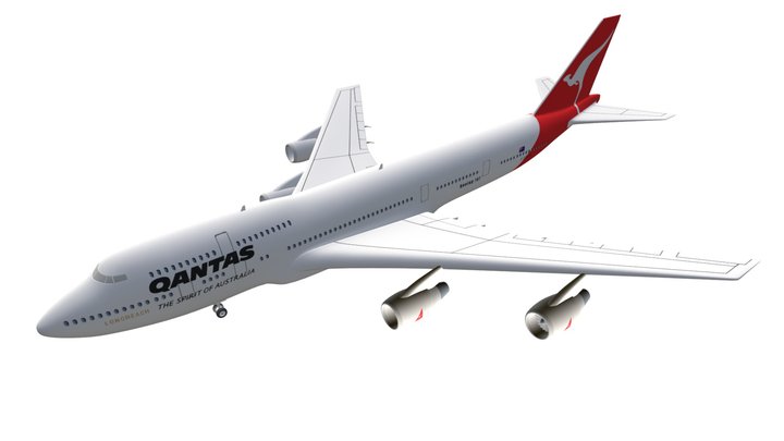 Qantas 3D models - Sketchfab