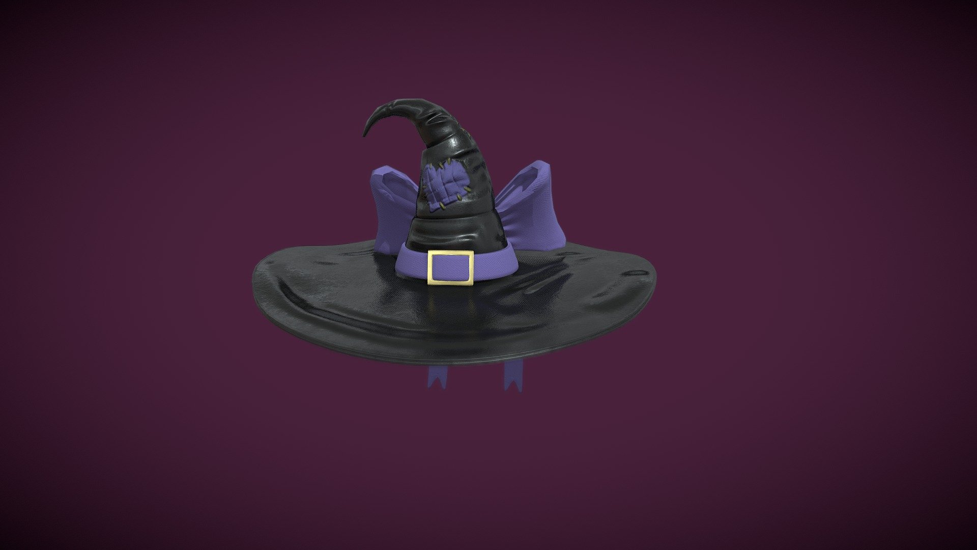 Witch Hat - Download Free 3D model by Josi1414 [02e099f] - Sketchfab