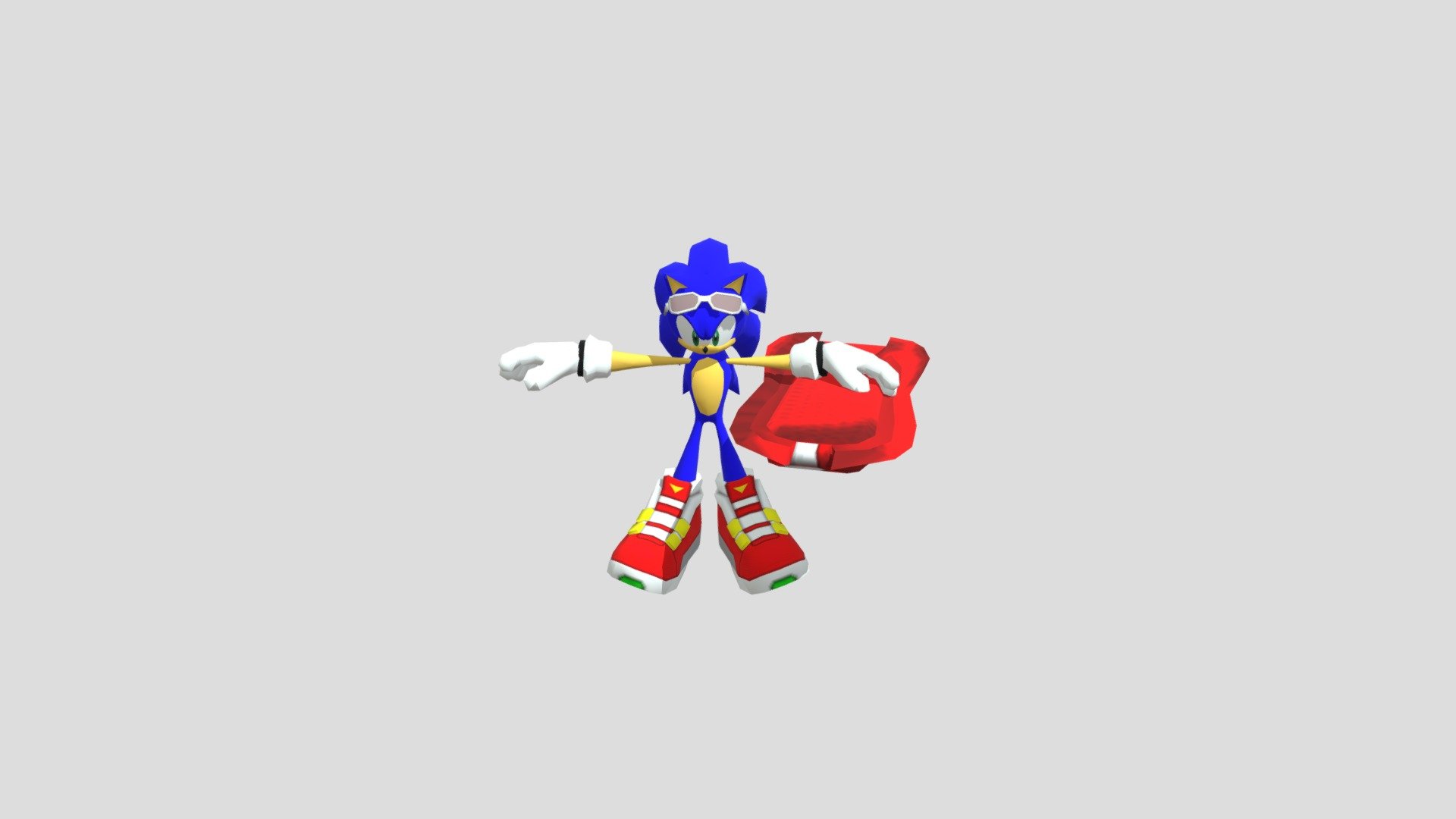 Sonic Riders - Download Free 3D model by The guy that makes goofy stuff ...