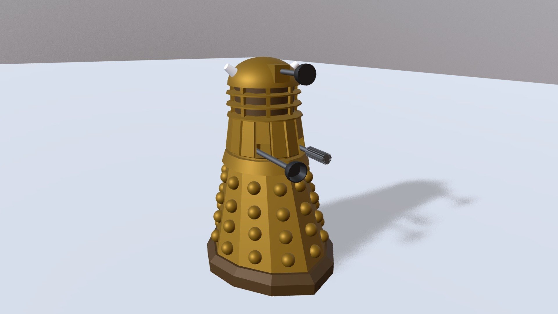 Dalek - 3D model by chiaying [02e3058] - Sketchfab