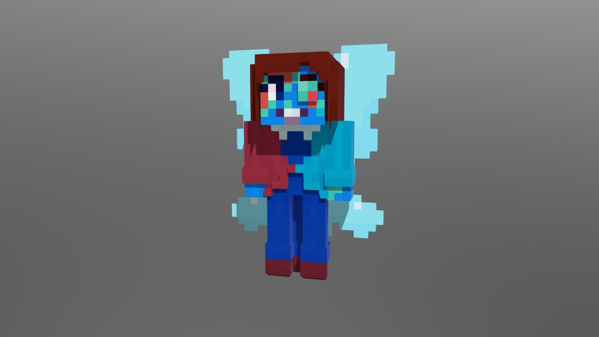 Bluebird Azurite minecraft skin - 3D model by odinokiy [02e5aff] - Sketchfab