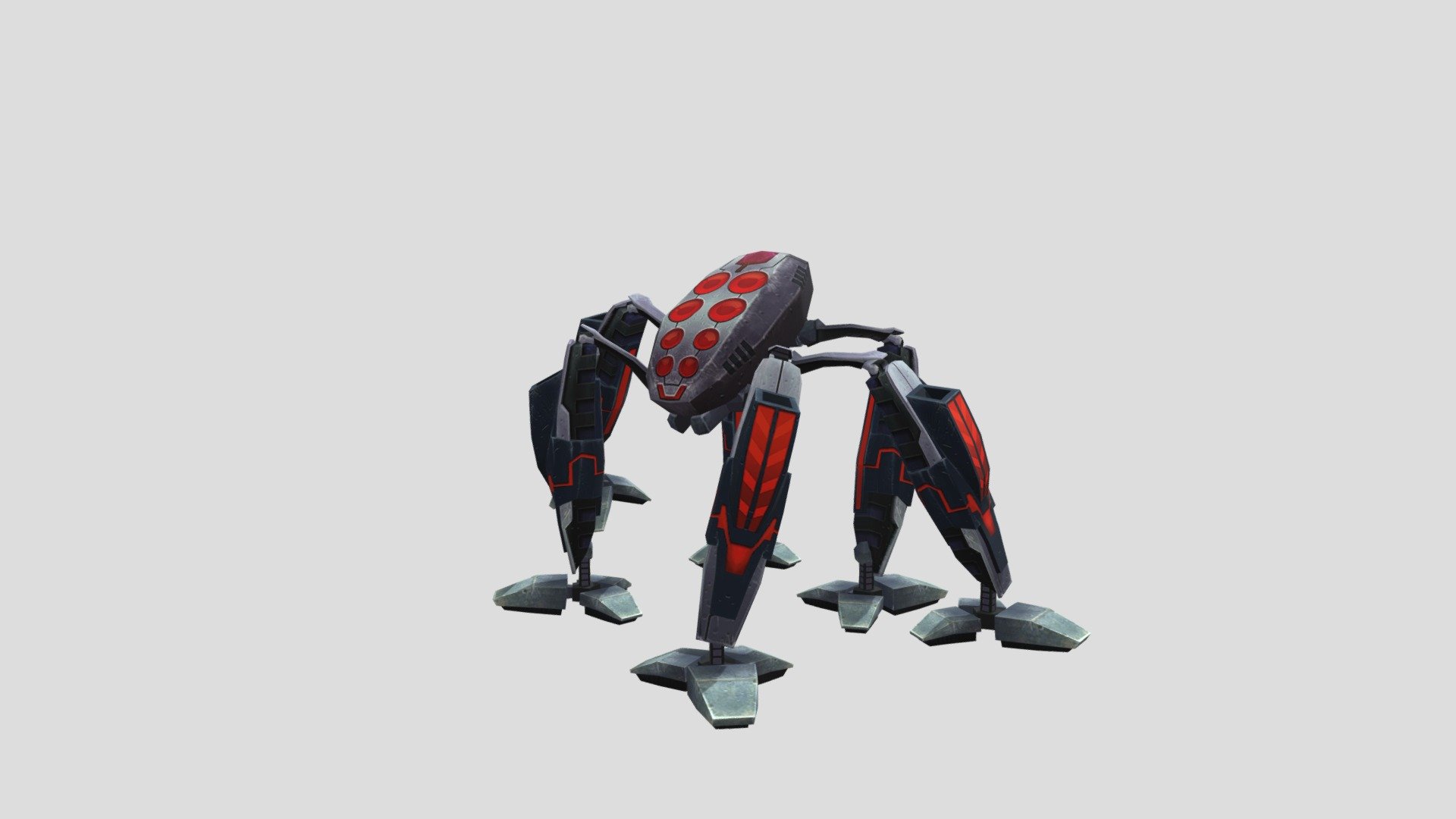 Spider Bot - Download Free 3D model by BrandonJorgen [02e5bc1] - Sketchfab