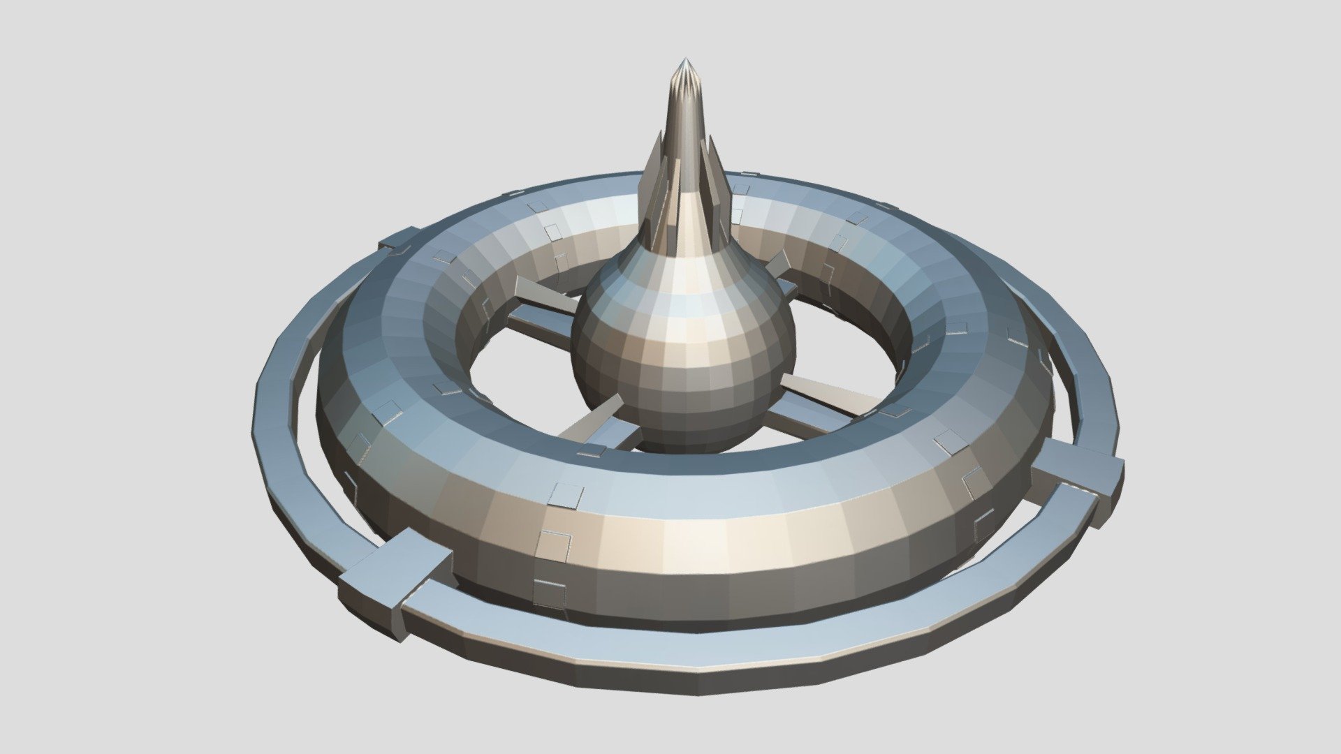 Noah space station for print - 3D model by C.J..Goldman [02e7b5a ...