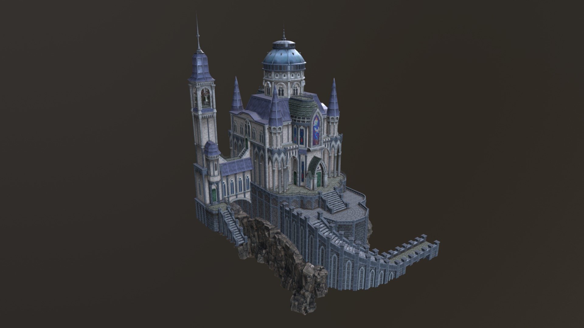 Cathedral - 3D model by DragD [02e7df7] - Sketchfab